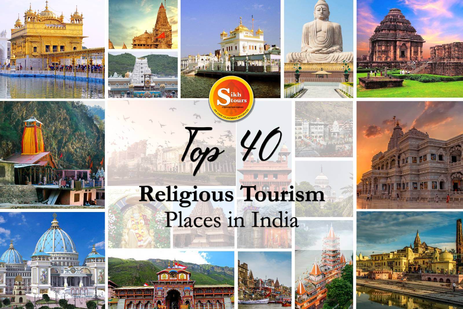 Explore Top 40 Religious Tourism Places in India in 2021 - Sikh Tours